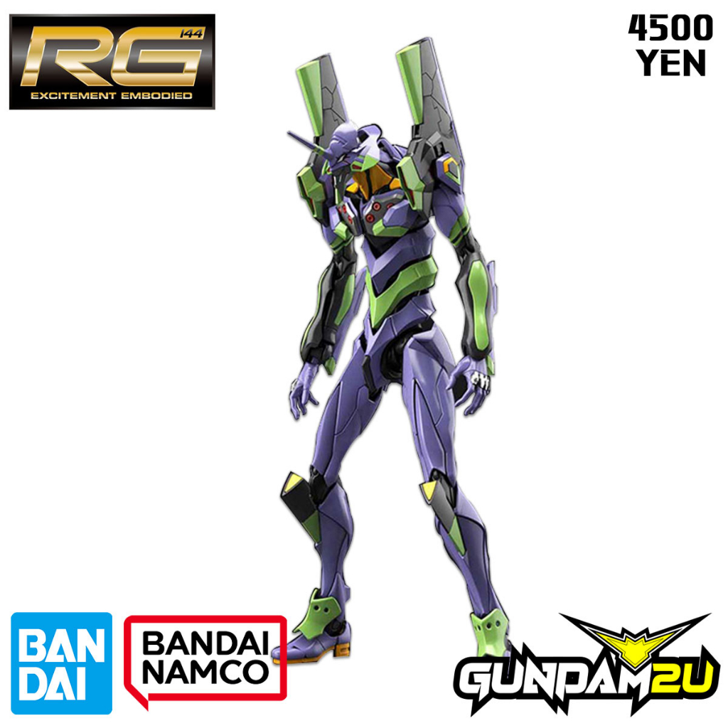 BANDAI RG 1/144 Eva Unit-01 Evangelion 01 - Real Grade Neon Genesis ...