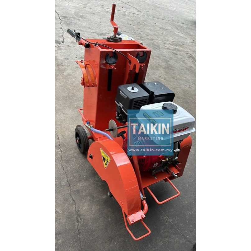 Concrete Road Cutter with 16HP Engine Mesin Potong Jalan with 14" Blade ...