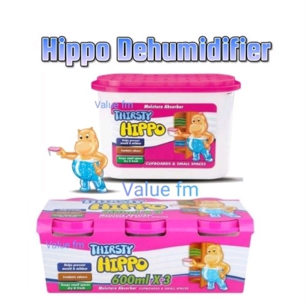 Thirsty hippo dehumidifier 600ml | Shopee Malaysia