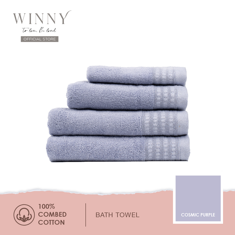 WINNY Premier Absorbent Cotton Towel (QUEEN BATH) Multiple Colors | 100 ...