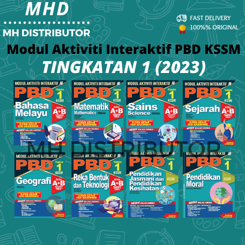 [MHD] Buku Latihan : Modul Aktiviti MYPdp Tingkatan 1 / FORM 1 (2025 ...