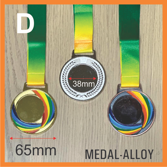 Metal Hanging Medal 60mm/ 65mm / 70mm / Medal Besi / Alloy / Sports ...