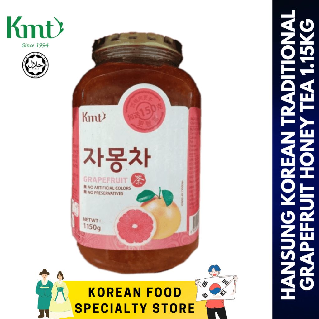 KMT HALAL HANSUNG KOREAN TRADITIONAL HONEY TEA - 1.15KG | Shopee Malaysia