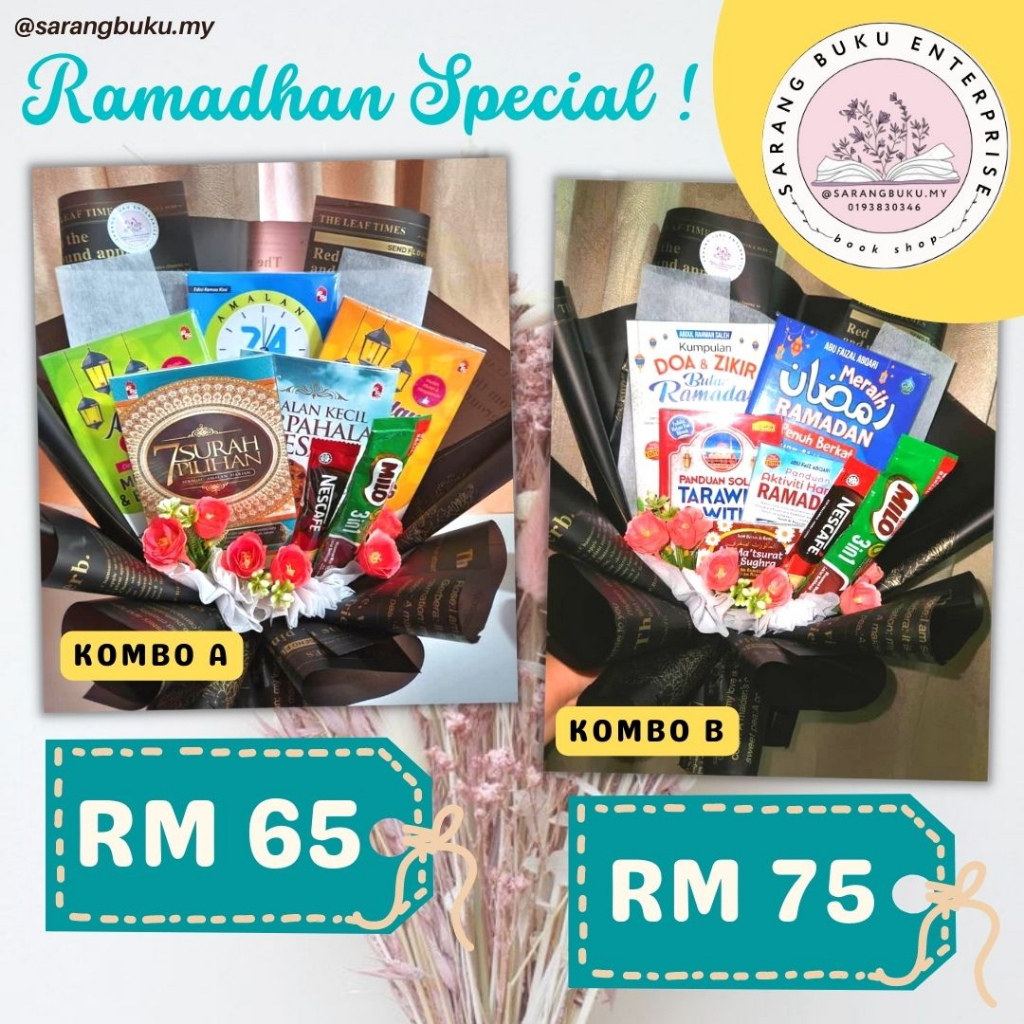 BOOK BOUQUET MALAYSIA - Bouquet Buku RAMADAN SPECIAL EDITION - Buku ...