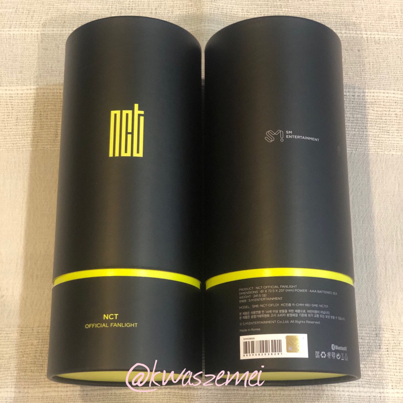 NCT neo bong / official fan light stick (sealed full set) | Shopee Malaysia