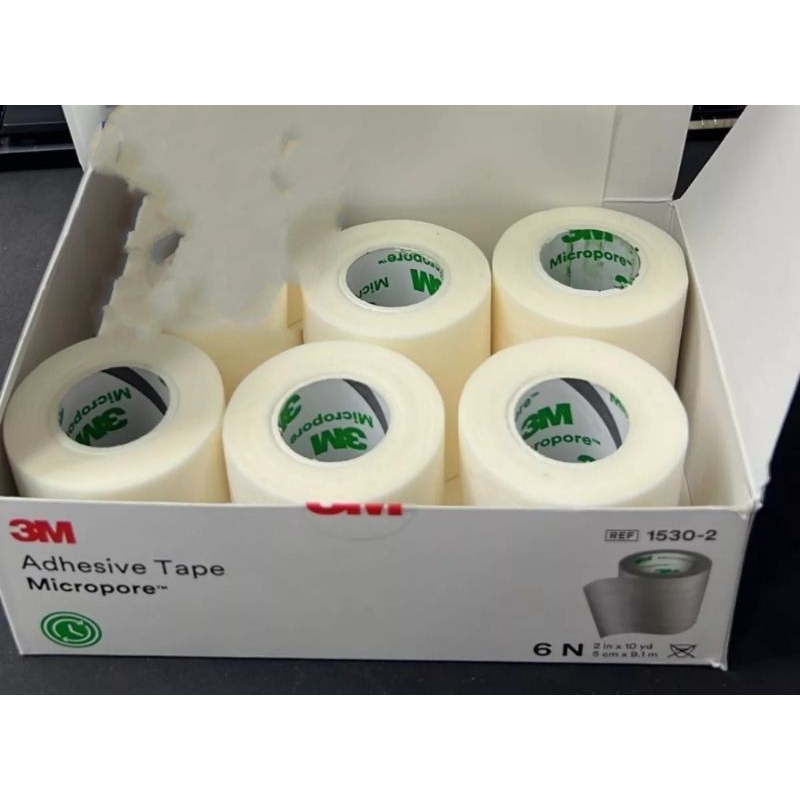 3M MICROPORE SURGICAL TAPE PELEKAT PITA LUKA WITHOUT DISPENSER (REFILL ...