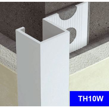 TH10mm UPVC Tile Trim - White (100pcs x 2.5m/pack) | Shopee Malaysia