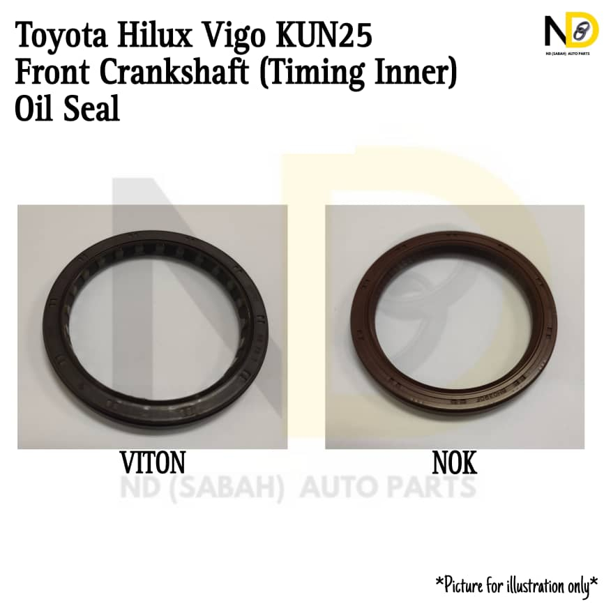 TOYOTA HILUX VIGO KUN25 FRONT CRANKSHAFT (TIMING INNER) OIL SEAL 90311 ...