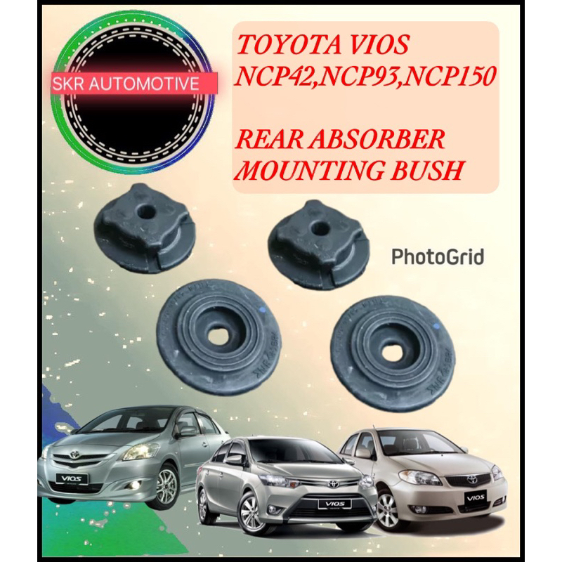 TOYOTA VIOS NCP42 , NCP93 , NCP150 REAR ABSORBER MOUNTING BUSH | Shopee ...