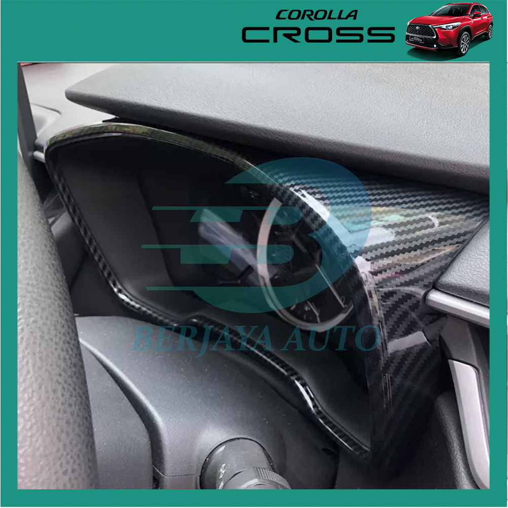 Toyota Corolla Cross 2020 - 2025 Meter Lining Carbon Fiber Design Trim ...