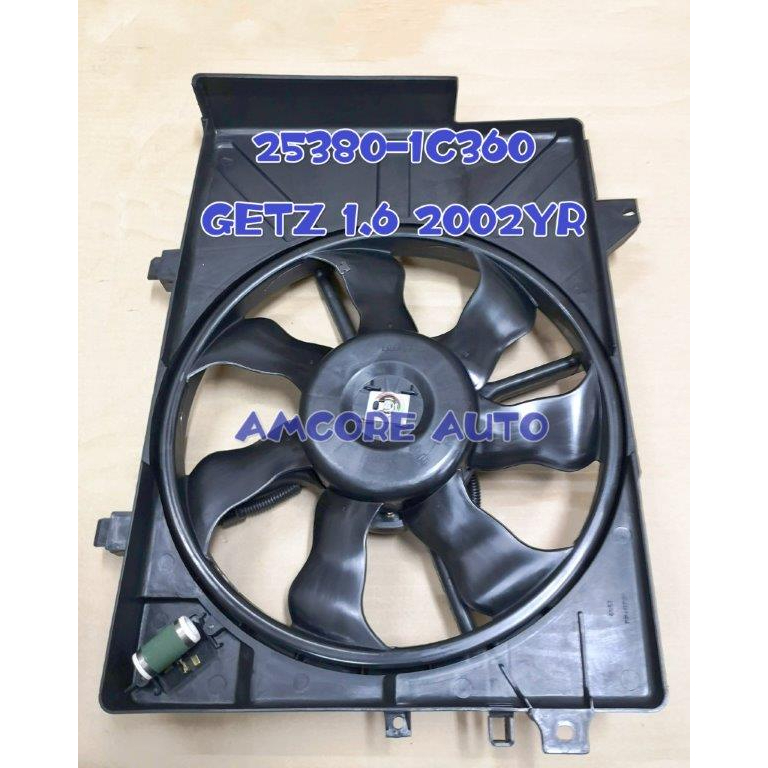 HYUNDAI GETZ 1.6 2002YR - Radiator Fan Motor Assy 25380-1C360 | Shopee ...