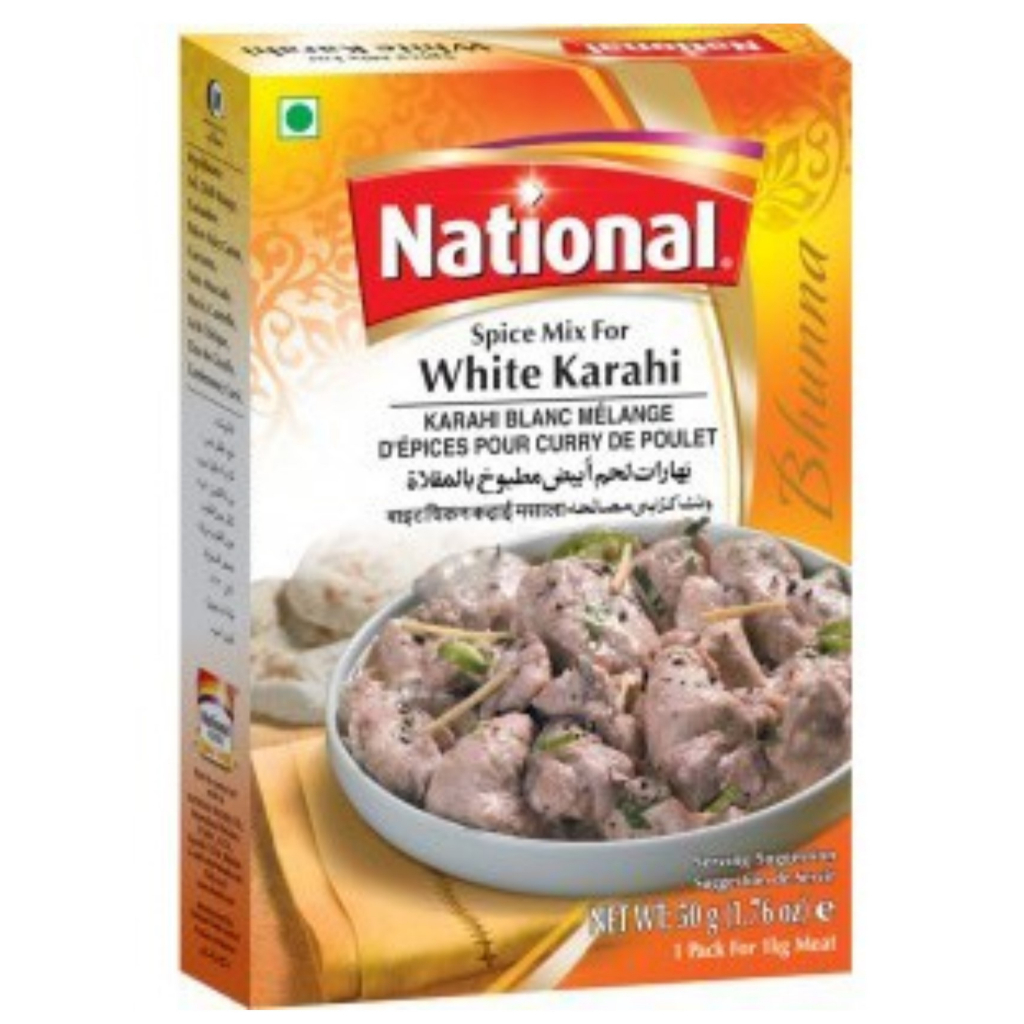 National White Karahi Spice Mix, 50g (Assorted) | Shopee Malaysia