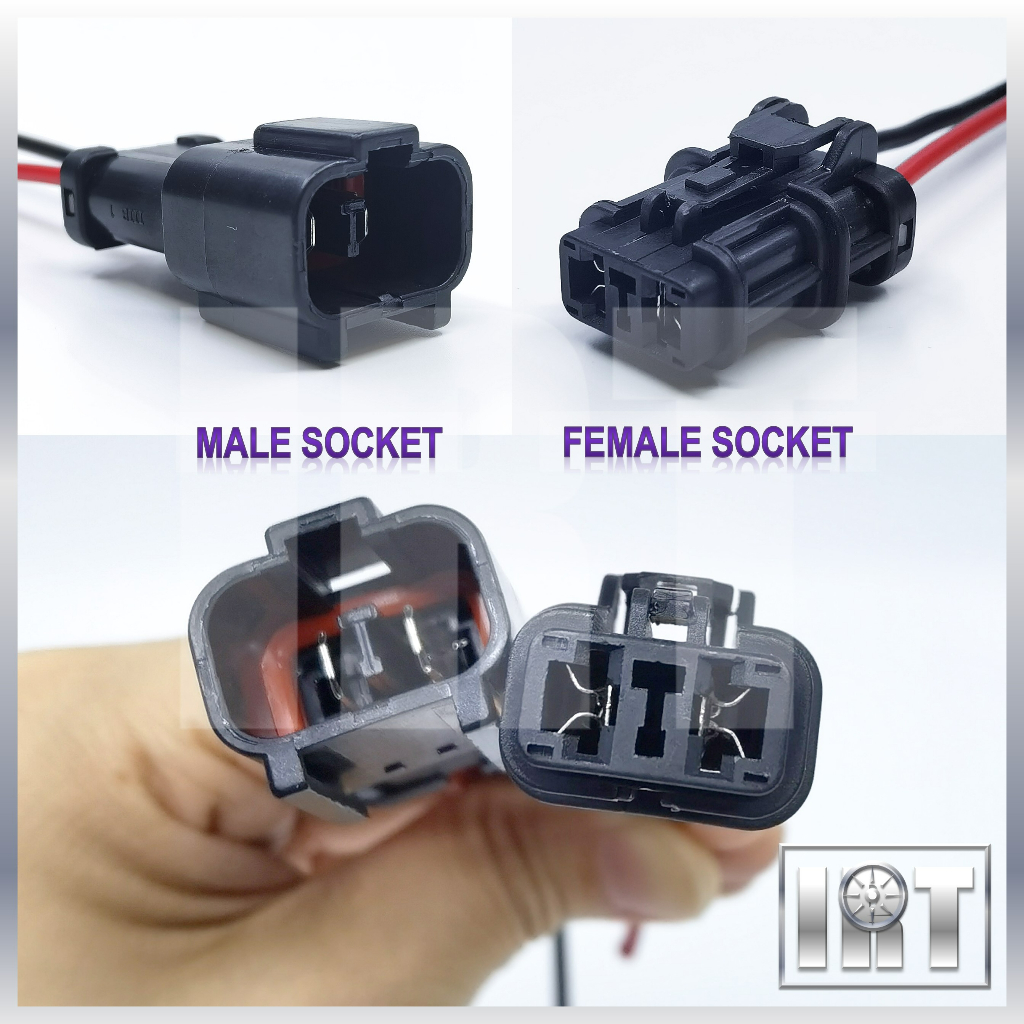 2 Pin Distributor Socket Civic B16A Integra CR-X Honda SR4 SR3 EG6 EG9 ...
