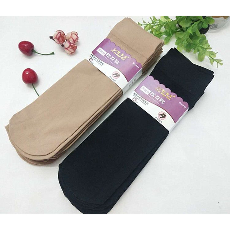 Unisex Thick sock short stockings, loose mouth lengthening, men's and ...