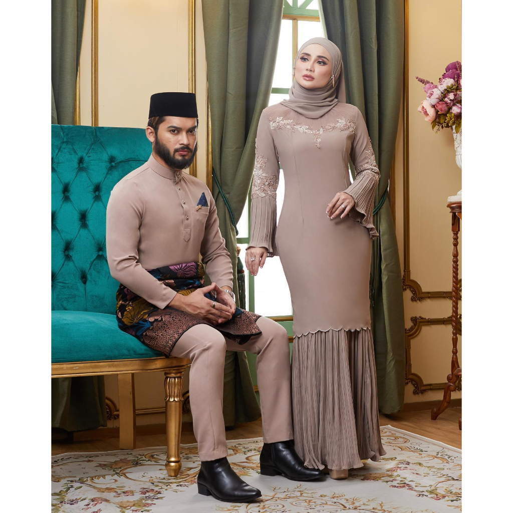 WAWA ZAINAL FOR HIJABISTAHUB 2023 BAJU KURUNG RAYA LYARA KURUNG RAYA ...