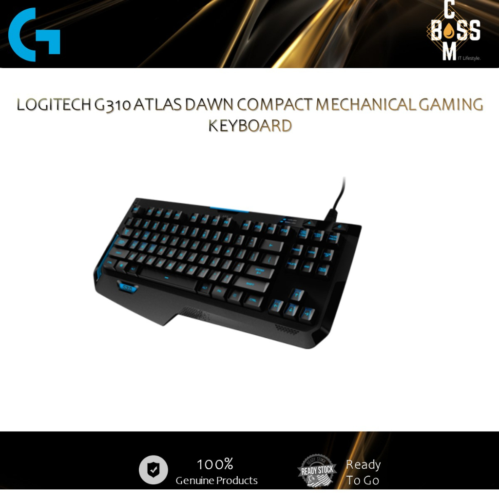 *LAST STOCK*LOGITECH G310 ATLAS DAWN COMPACT MECHANICAL GAMING KEYBOARD ...