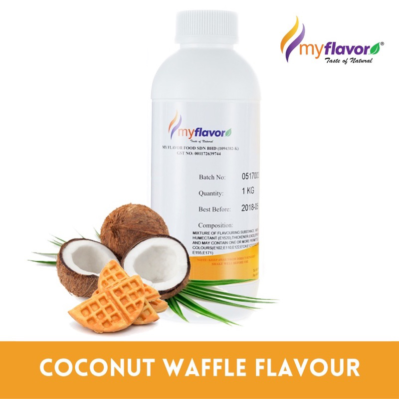 (1KG) COCONUT WAFFLE FLAVOUR - FOOD FLAVOUR | Shopee Malaysia