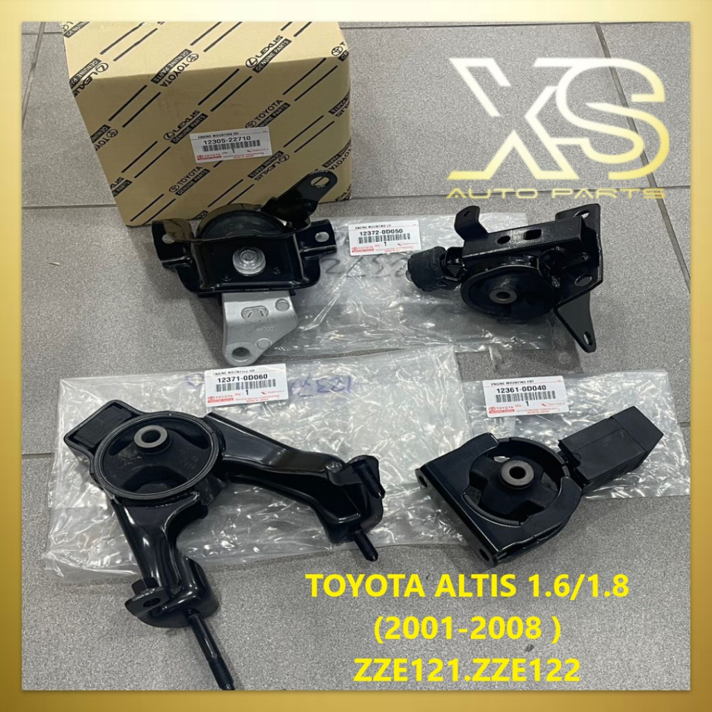 ( 100% ORIGINAL JAPAN ) TOYOTA ALTIS ZZE121 ZZE122 1.6 1.8 ENGINE ...