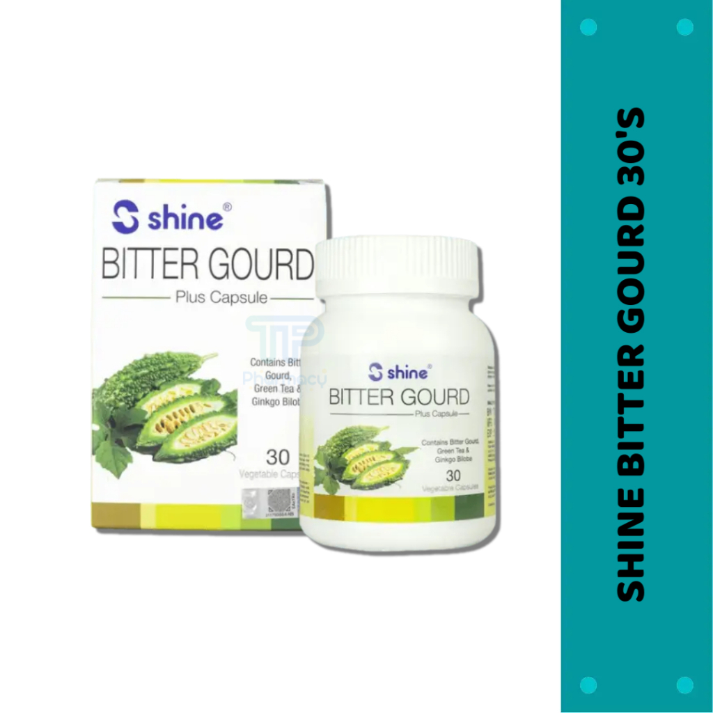 SHINE BITTER GOURD CAPSULE 30'S (Relief of body heatiness / Badan panas ...