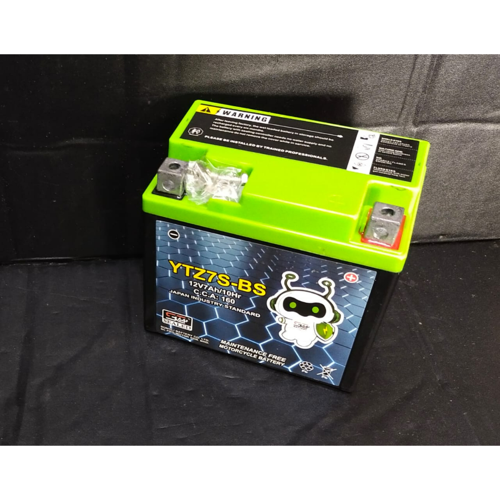 ( SC64 ) YTZ7S BS SEALED BATTERY YTZ7V / YTZ7S (12V-6Ah) RS150 / NVX ...
