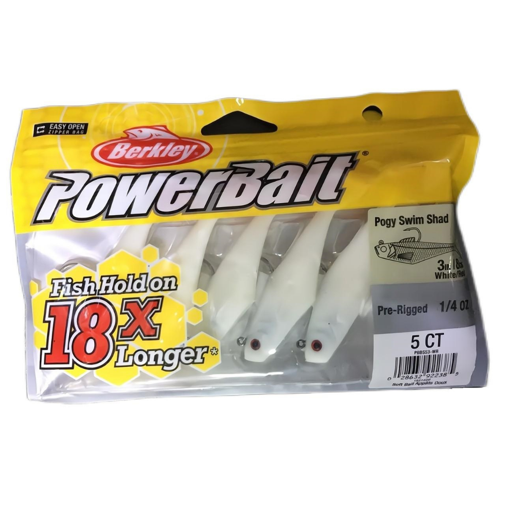 Berkley Powerbait 3" Swim Shad Soft Plastics | Shopee Malaysia