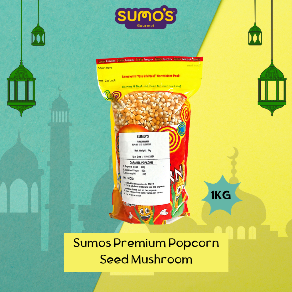 Sumo's 𝐏𝐫𝐞𝐦𝐢𝐮𝐦 𝐏𝐨𝐩𝐜𝐨𝐫𝐧 𝐒𝐞𝐞𝐝 𝐌𝐮𝐬𝐡𝐫𝐨𝐨𝐦 - 𝟏𝐤𝐠 | Shopee Malaysia