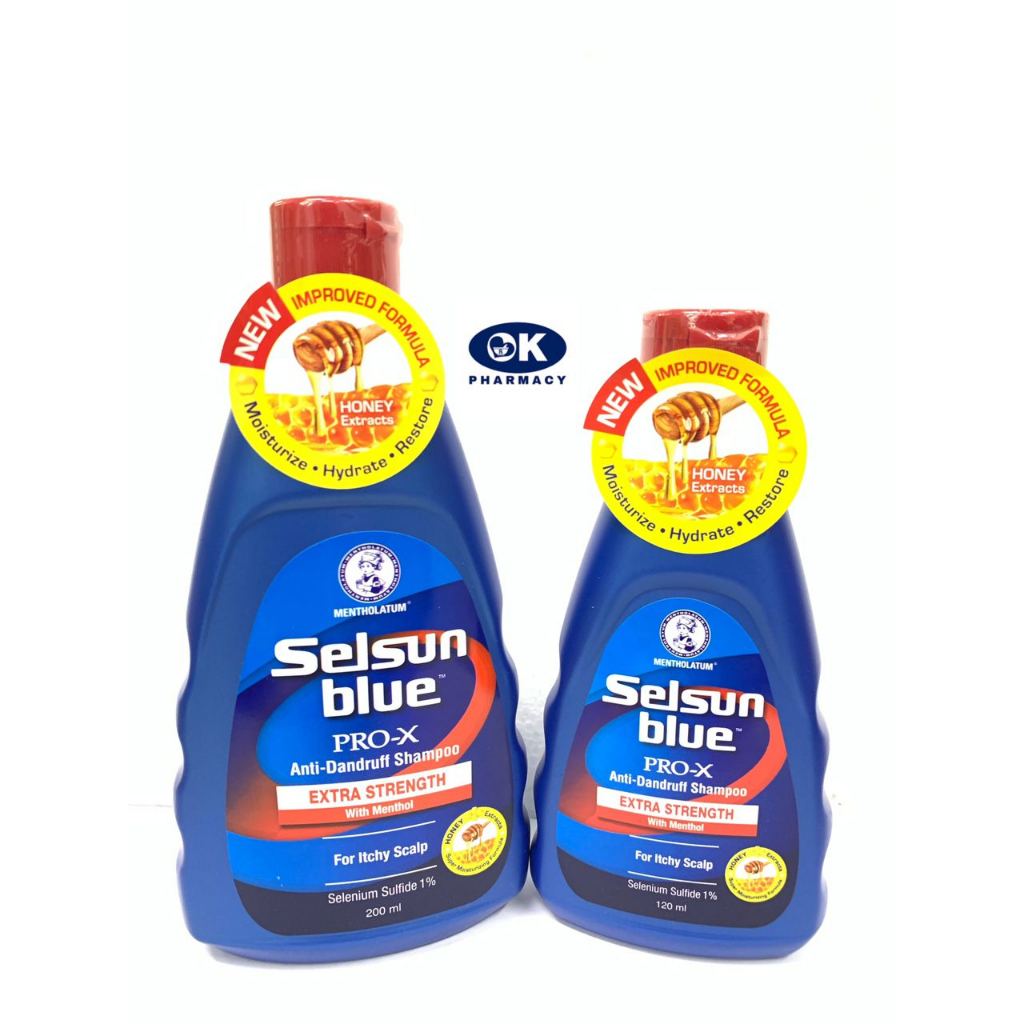 SELSUN BLUE PRO EXTRA STRENGTH (shampo) 120ML/200ML | Shopee Malaysia