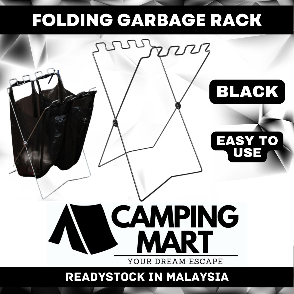 Outdoor Portable Folding Garbage Rack Garbage Bag Special Rack Home ...