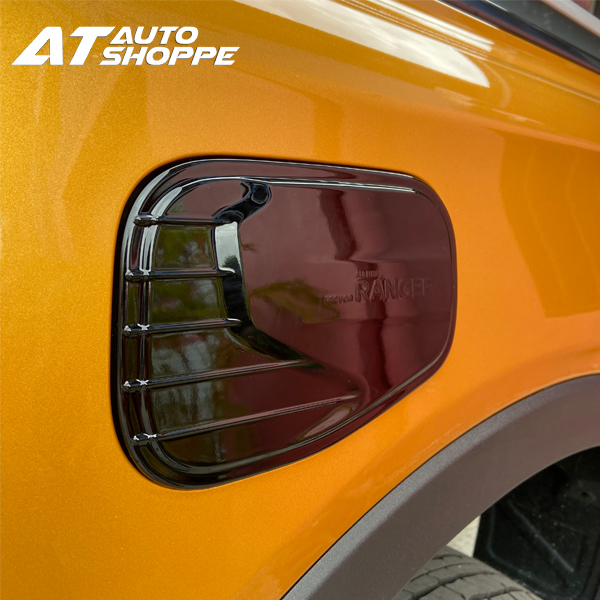 FORD RANGER FUEL TANK COVER PROTECTOR GLOSSY BLACK ABS FORD RANGER 2022 ...