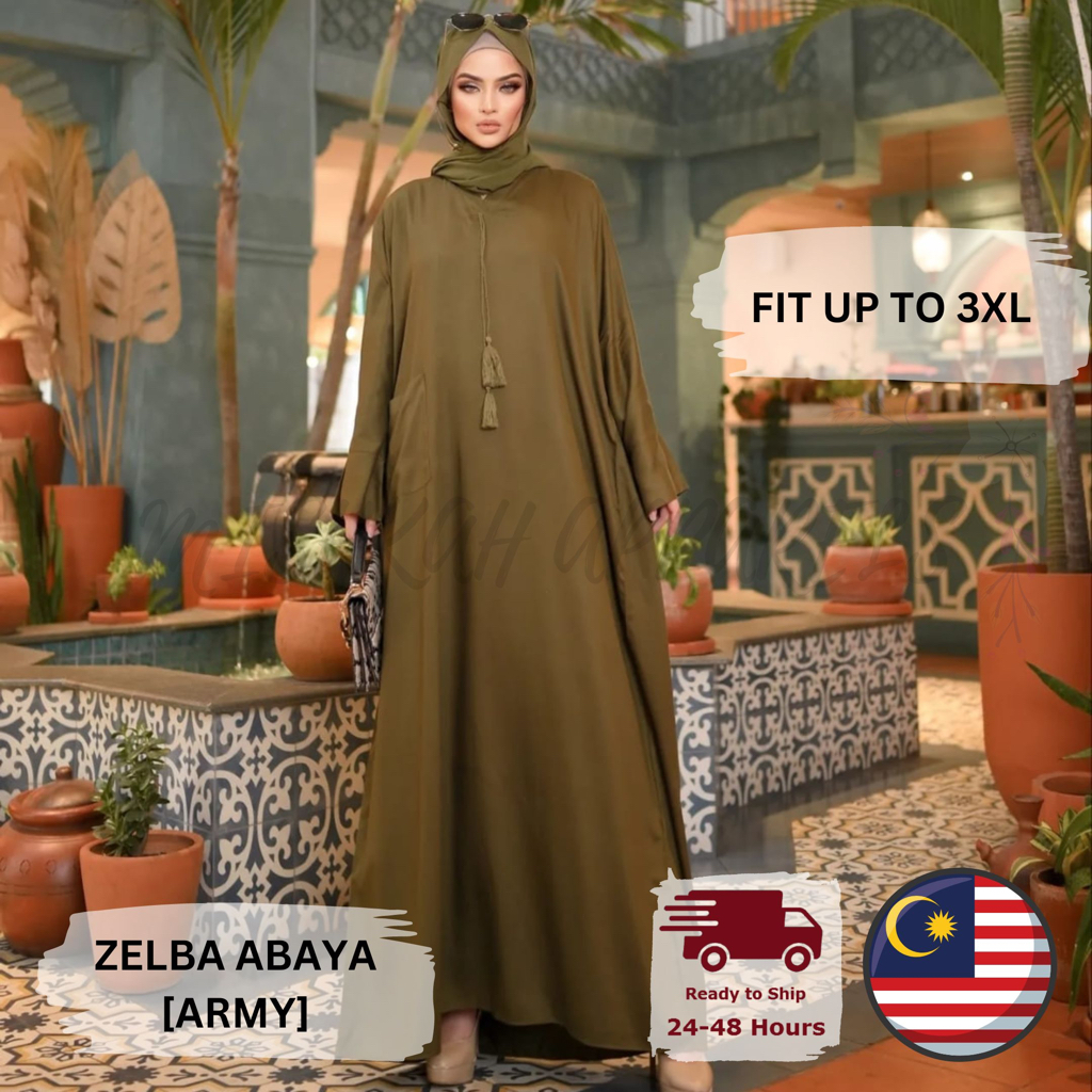 ★Mishkah Apparels★ ZELBA Abaya - Cotton Twill Modest Muslimah Apparels ...