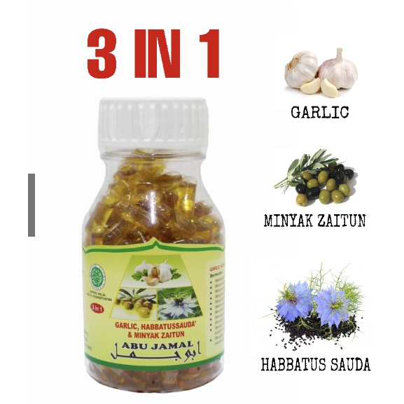 HOT SALES🔥KAPSUL HABBATUS SAUDA ABU JAMAL/HABBATUS SAUDA CAPSULE OIL ...