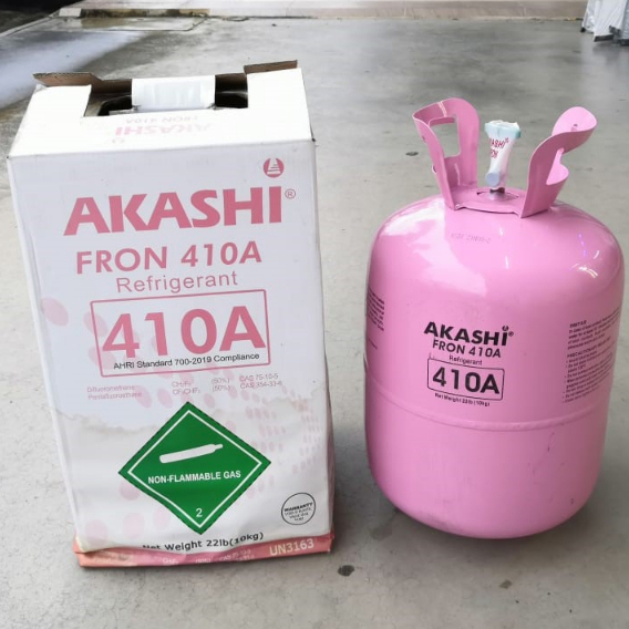 READY STOCK AKASHI Fron R410A Air-Cond Gas 410A Refrigerant Gas (10kg) | Shopee Malaysia