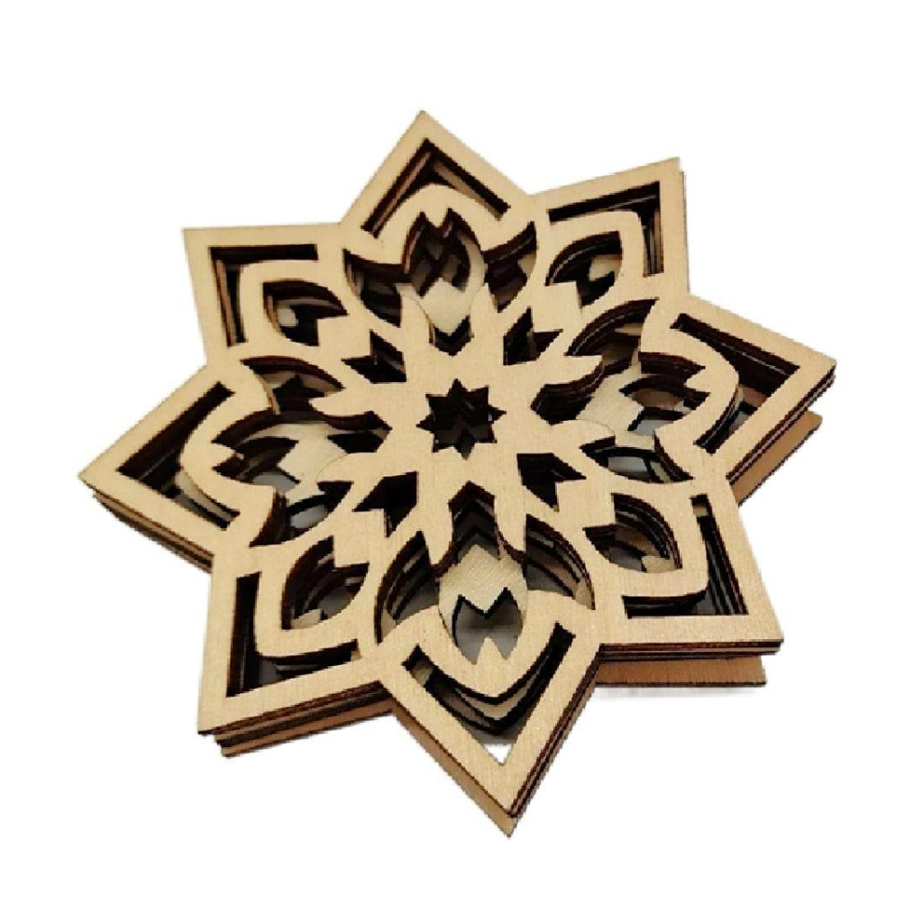 HARI RAYA HIASAN GANTUNG KRAF KAYU PERHIASAN DOME HARI RAYA AIDILFITRI ...
