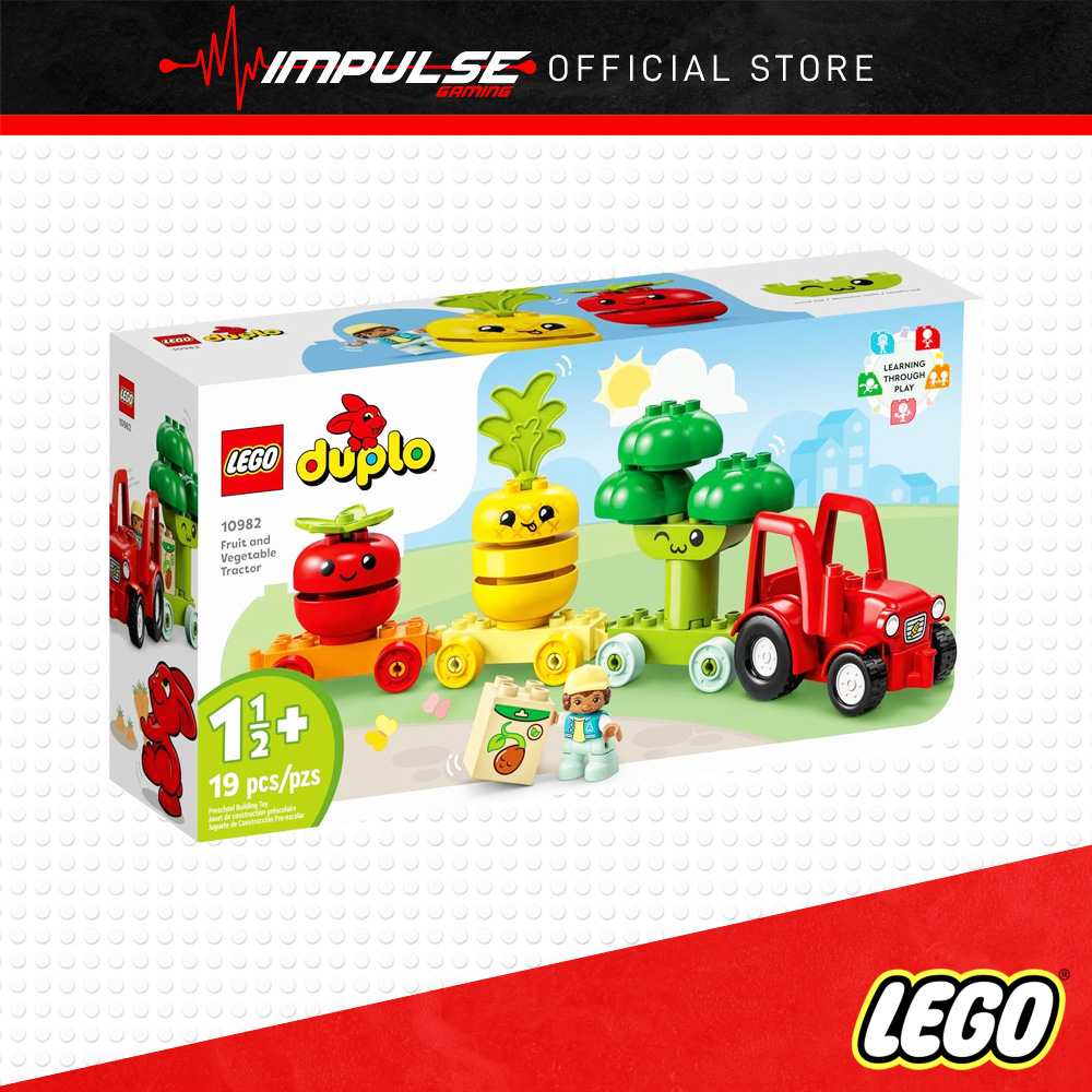 Lego 10982 Fruit and Vegetable Tractor | Shopee Malaysia