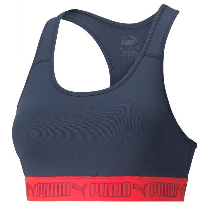 100% Authentic Puma Women's Mid Elastic Padded Training Sport Bra ...