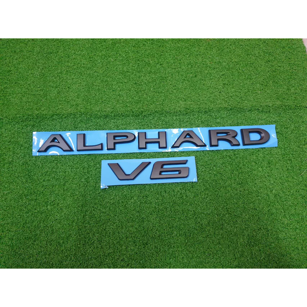 Alphard vellfire executive lounge v6 agh30 agh 40 gold black chrome ...