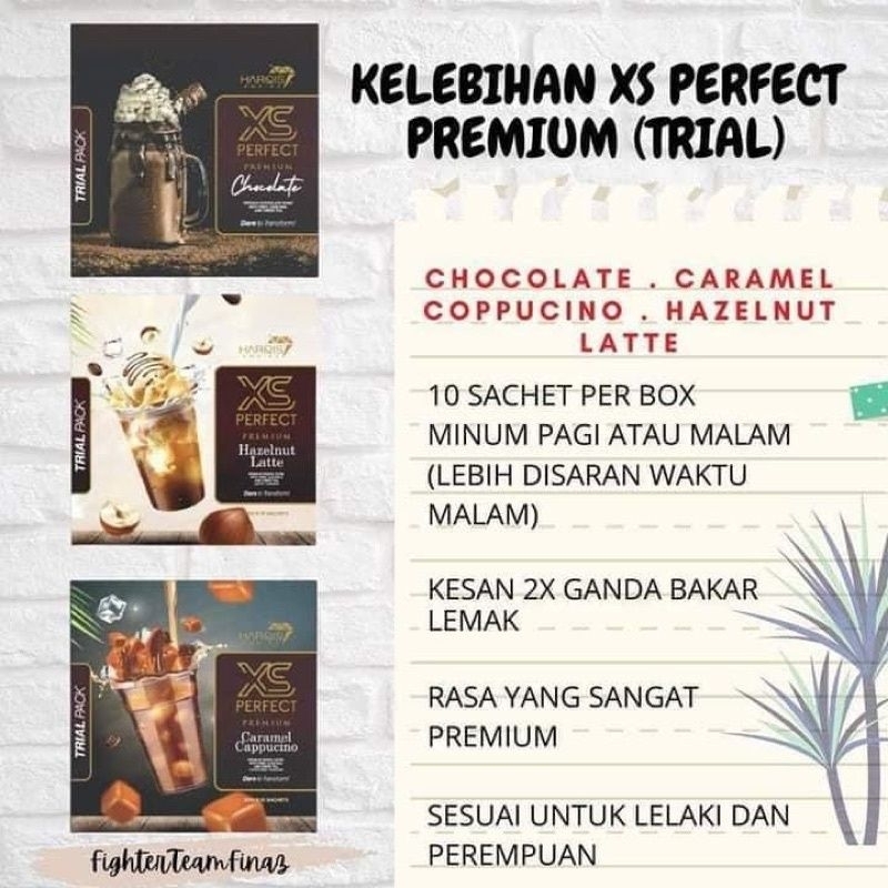 Xs Premium Trial Pack ( 10 sachet ) | Shopee Malaysia