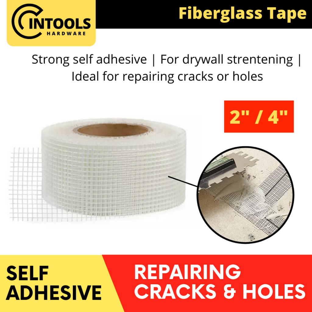Fiberglass Fibre Tape 2 Inch 4 Inch 45 Meters Sealing Joint Prevent ...
