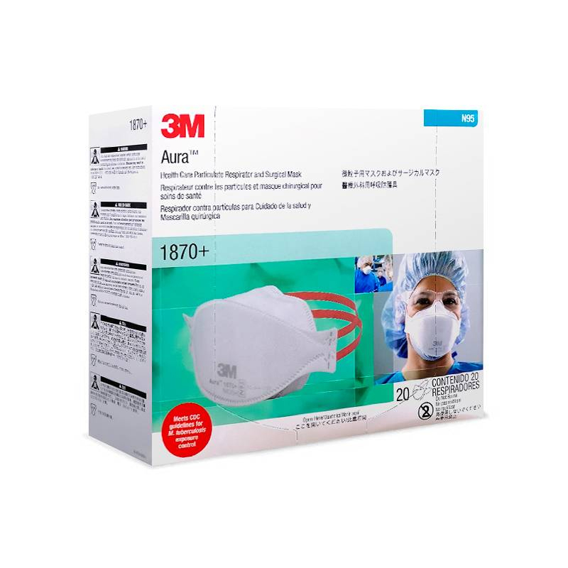 3M Aura Respirator and Surgical Mask 1870+ N95 | Shopee Malaysia