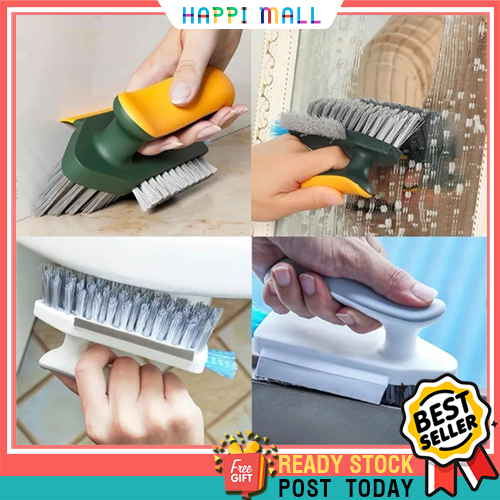 😊Happi 4 In 1 Floor Brush Cleaning Brush Berus Lantai Bilik Air ...