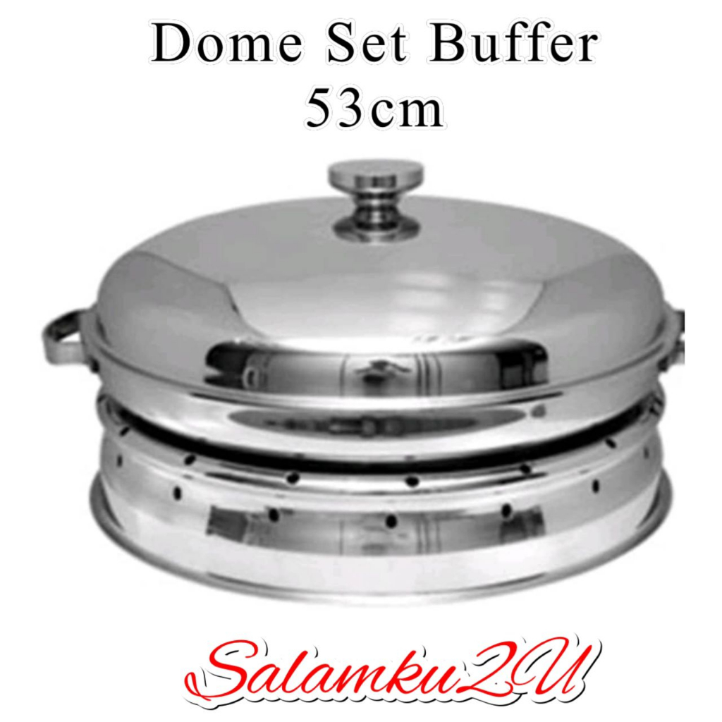 Revolving Chafing Dish 53cm Dome Set | Shopee Malaysia