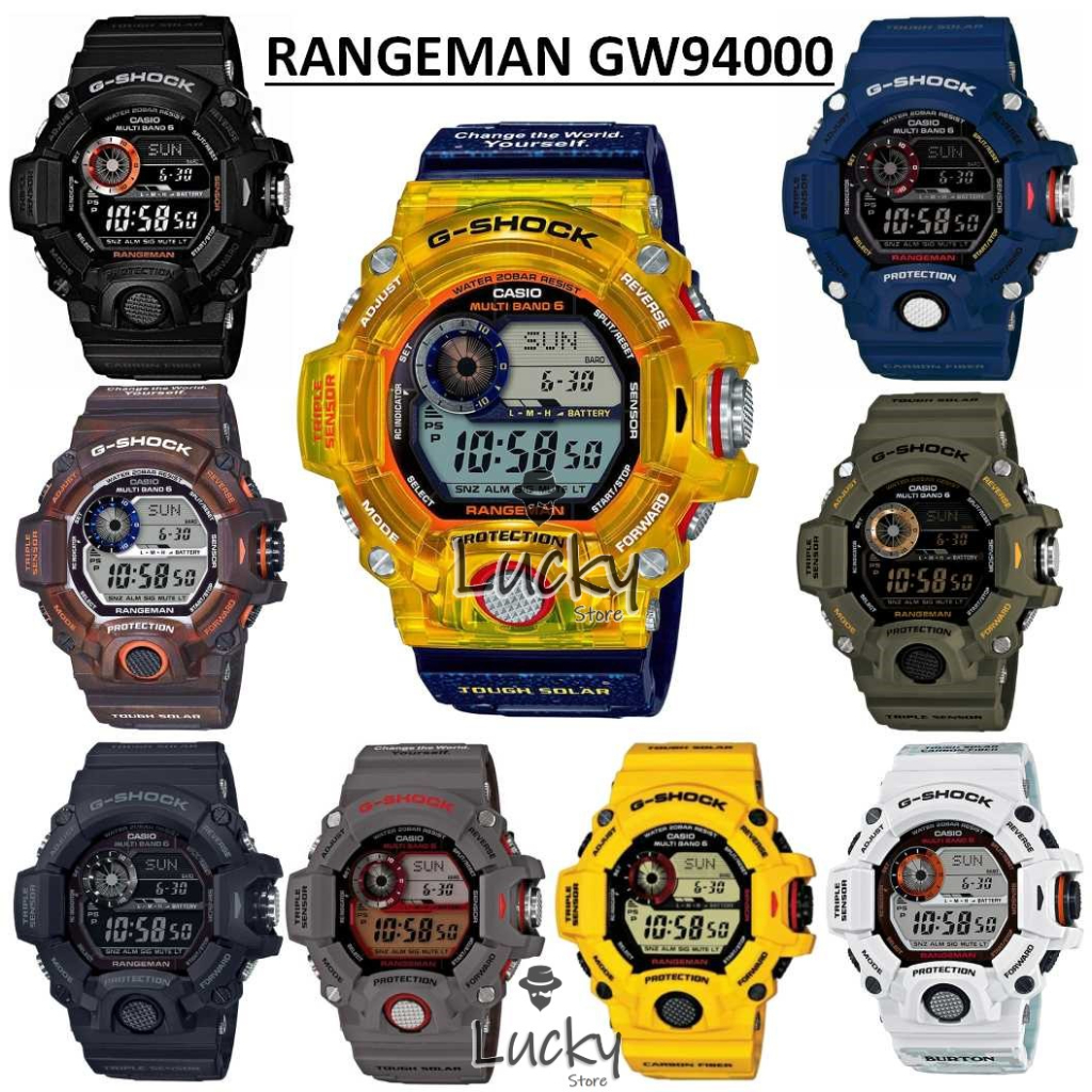 Lucky Store [Japan Made] GW9400 Rangeman Series For men GW-9400-1CF, GW-9400-1BJF, GW-9400NVJ ...