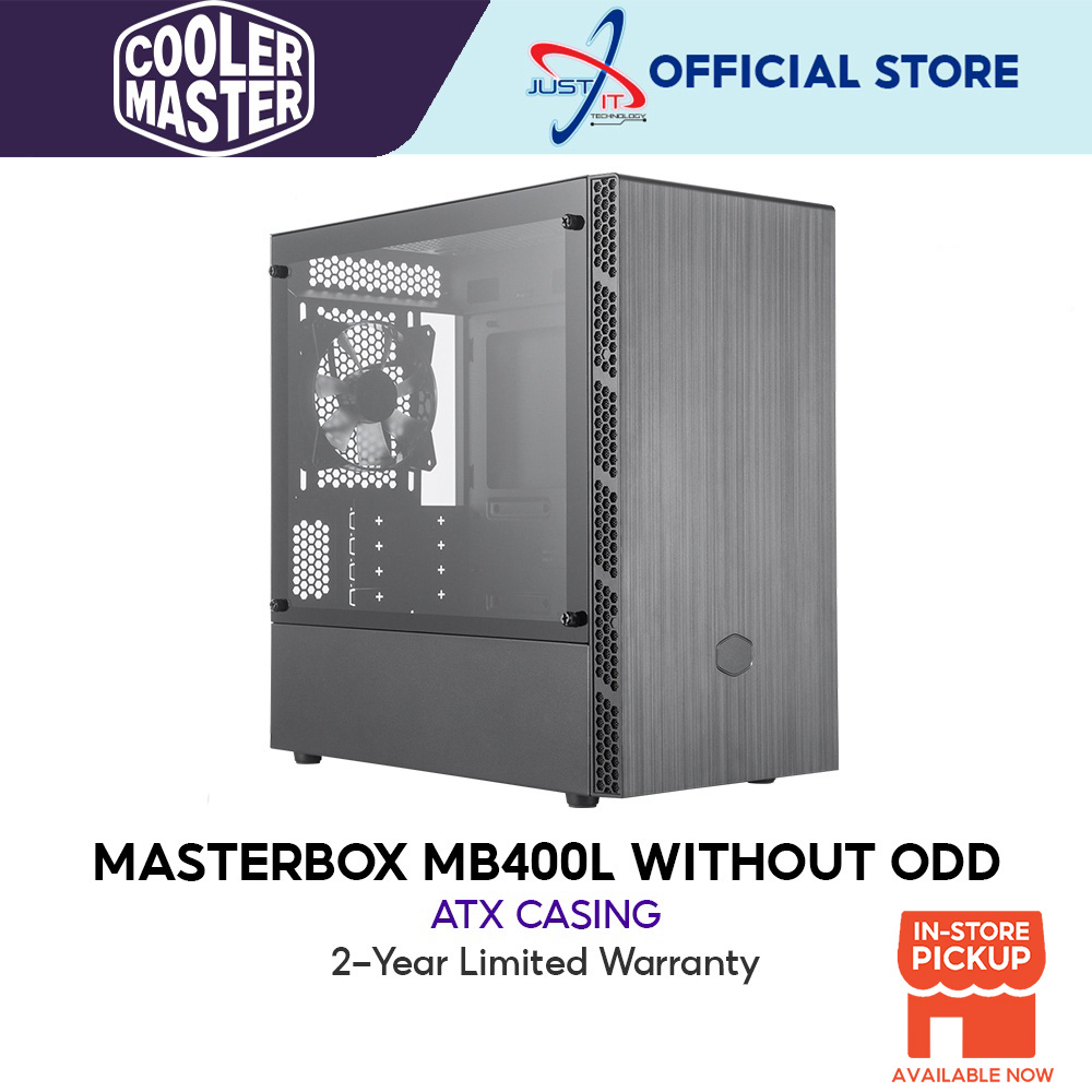 Cooler Master MasterBox MB400L M-ATX Casing ( MCB-B400L-KGNN-S00 / MCB ...