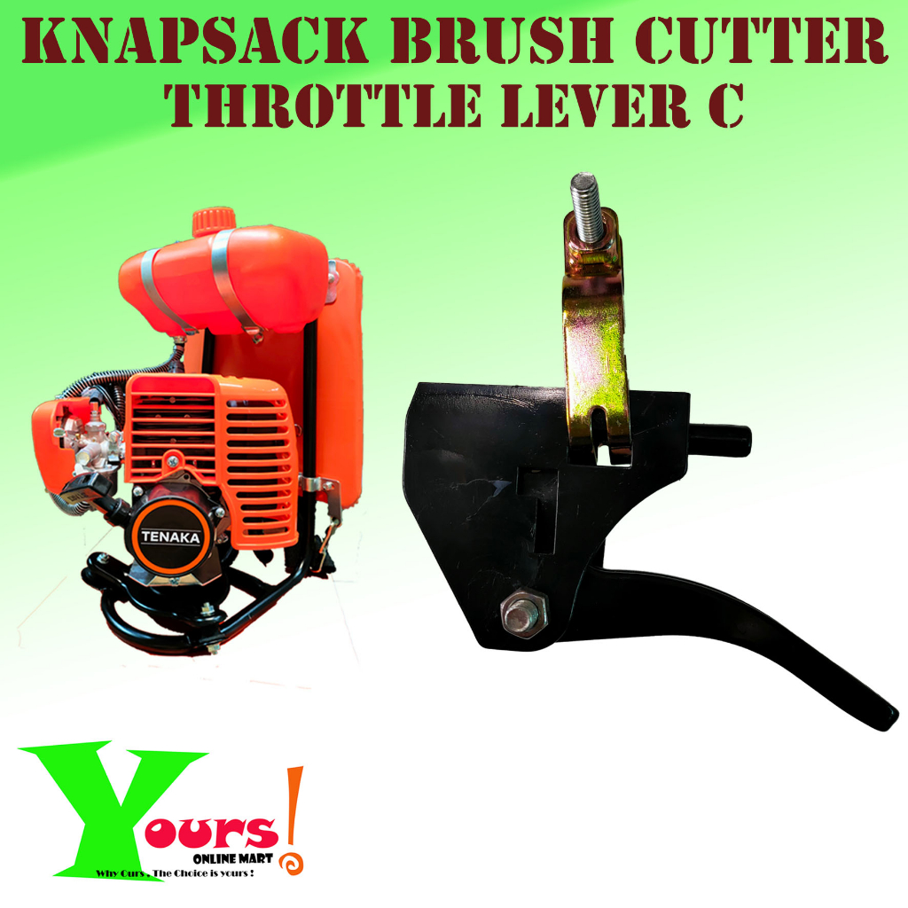 KNAPSACK BRUSH CUTTER THROTTLE LEVER \ TUAS PENDIKIT MESIN RUMPUT GALAS ...