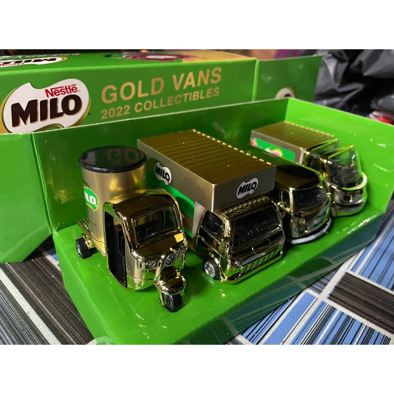 Van Malaysia Milo Collectable 2022 Special Edition Koleksi Terhad Set 4 ...