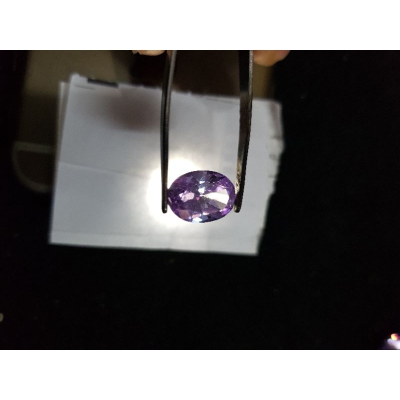 PERMATA SERAI UNGU BATU STONE FOR RING CINCIN HIGH QUALITY GERM STONE ...