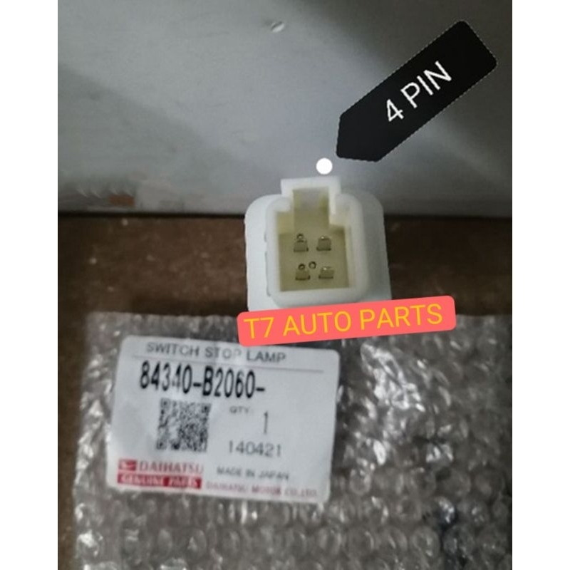 ORIGINAL PERODUA ARUZ BEZZA 1.3 MYVI 2018 D20N BRAKE SWITCH STOP LIGHT ...