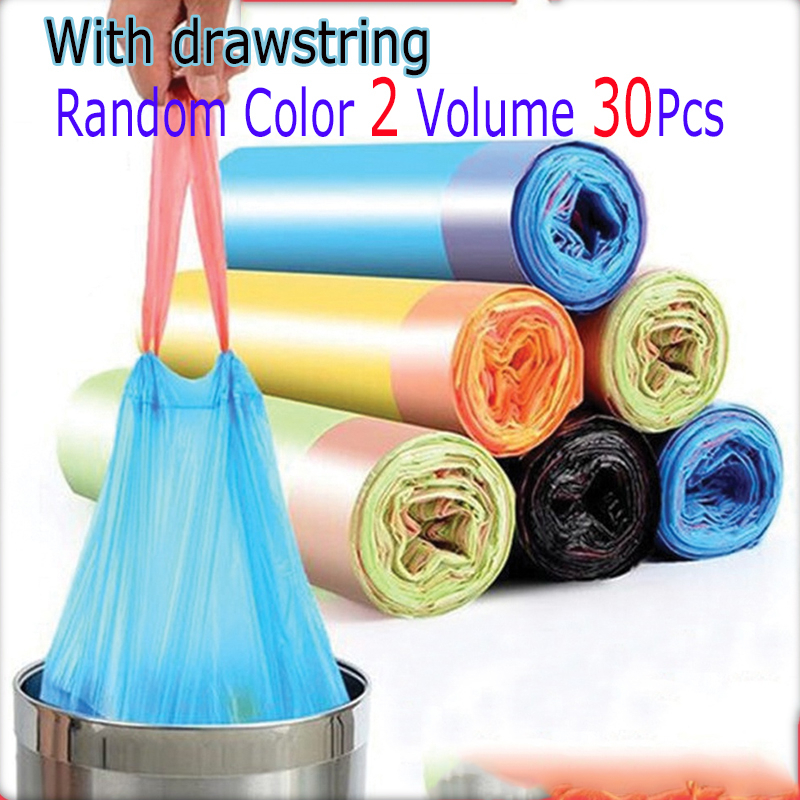 45cmx50cm DRAWSTRING Garbage Bag Thickened Super load bearing Rubbish ...