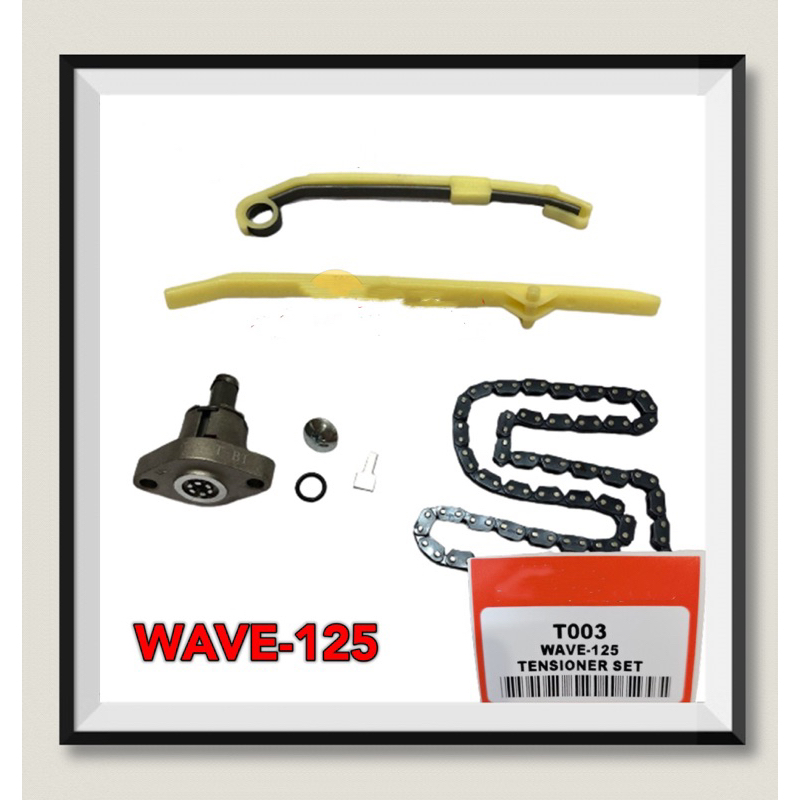 (T003) TENSIONER WAVE125 TIMING CHAIN TENSIONER GUIDE STOPPER ARM SET ...