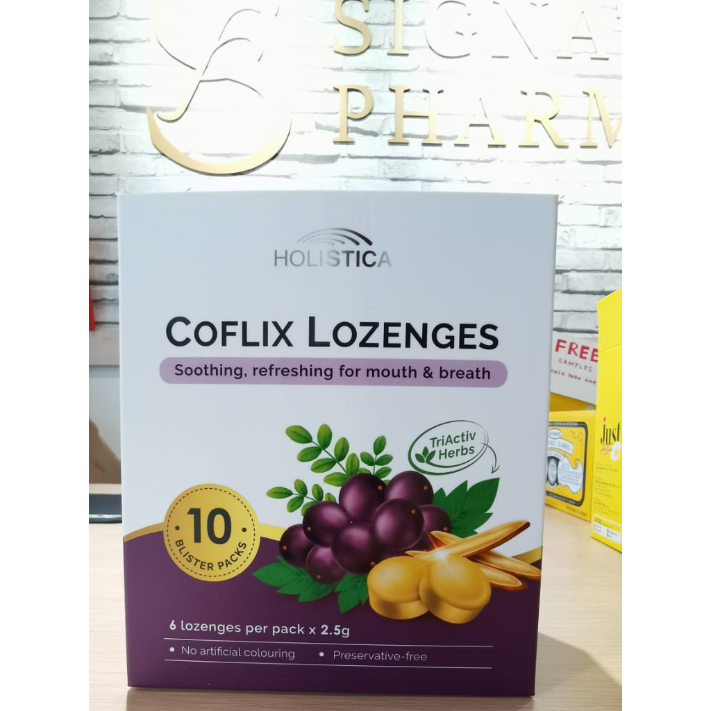 Coflix Lozenges [honey Blackcurrant] [dry Throat] [soothing Coughing